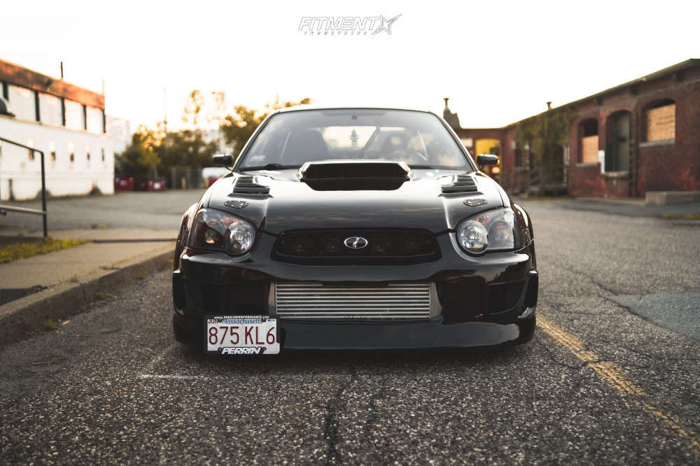 2005 Subaru WRX Base with 18x11 Rota Mxr and Toyo Tires 315x30 on Air ...