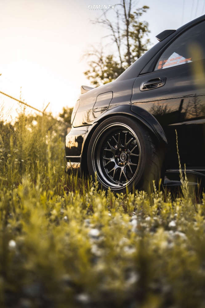 2005 Subaru WRX Base with 18x11 Rota Mxr and Toyo Tires 315x30 on Air ...