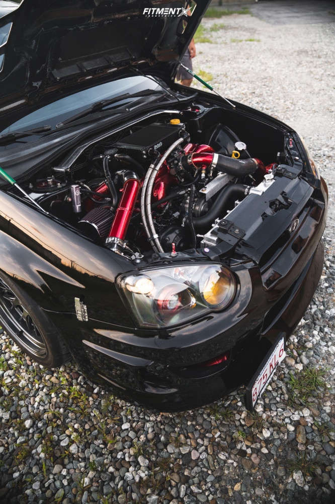 2005 Subaru WRX Base with 18x11 Rota Mxr and Toyo Tires 315x30 on Air ...