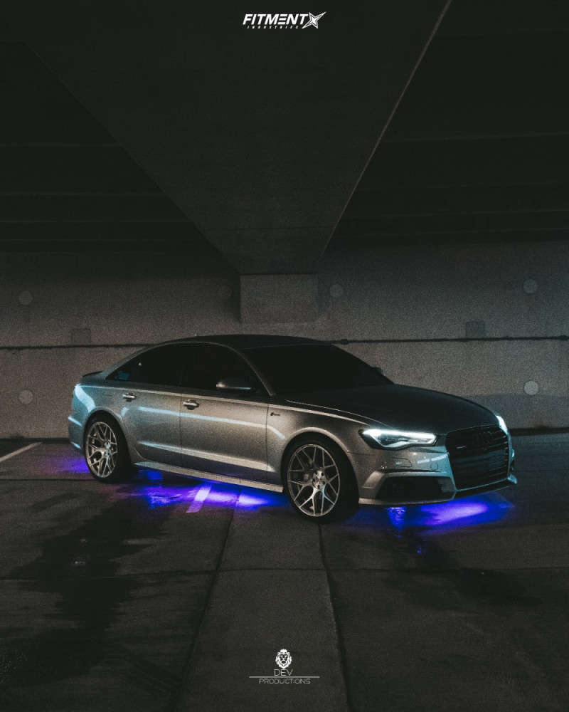 2017 Audi A6 Quattro Premium Plus with 20x10 Avant Garde M590 and Lionhart 275x35 on Stock ...