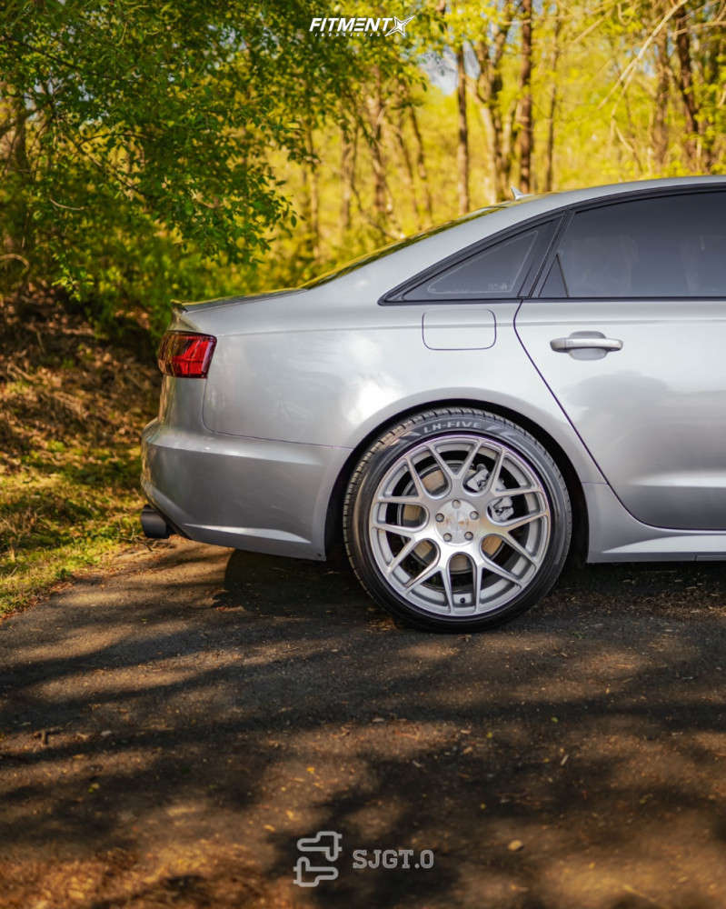 2017 Audi A6 Quattro Premium Plus with 20x10 Avant Garde M590 and Lionhart 275x35 on Stock ...