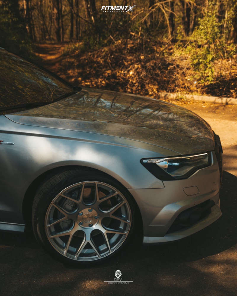 2017 Audi A6 Quattro Premium Plus with 20x10 Avant Garde M590 and Lionhart 275x35 on Stock ...