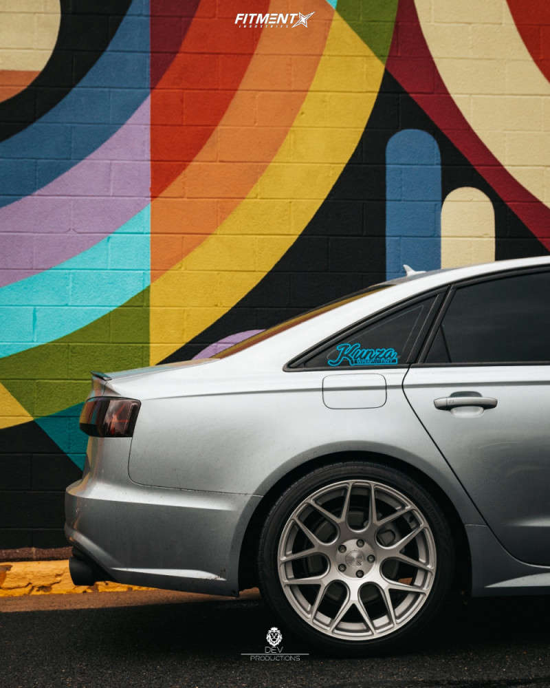 2017 Audi A6 Quattro Premium Plus with 20x10 Avant Garde M590 and Lionhart 275x35 on Stock ...