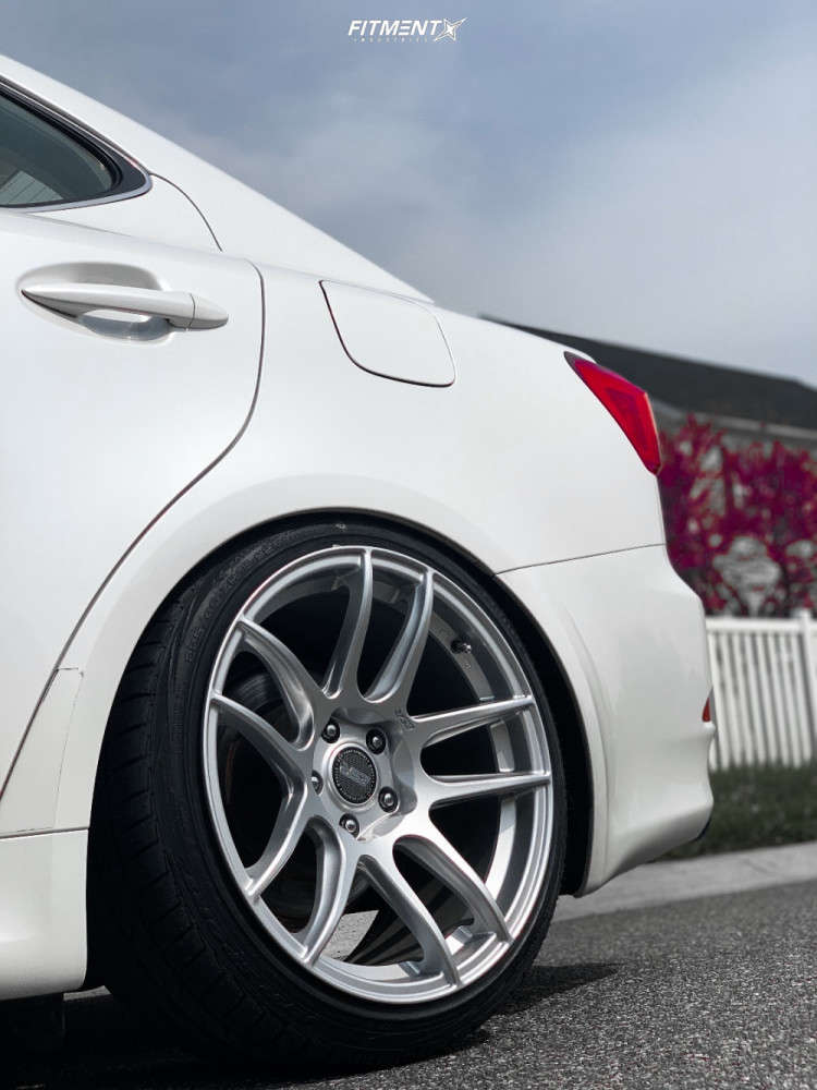 2011 Lexus IS250 Base with 18x9.5 ESR Cs8 and Achilles 225x40 on ...