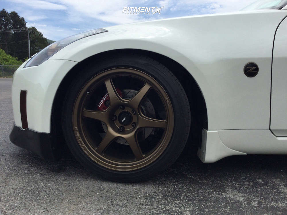 2003 Nissan 350Z Touring with 18x9.5 Konig Hexaform and Toyo Tires ...