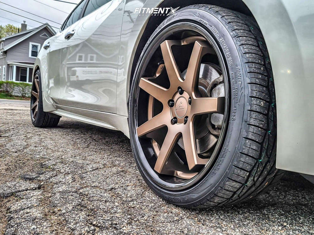 2017 Nissan Maxima S with 20x9 Ferrada FR1 and Toyo Tires 245x45 on ...