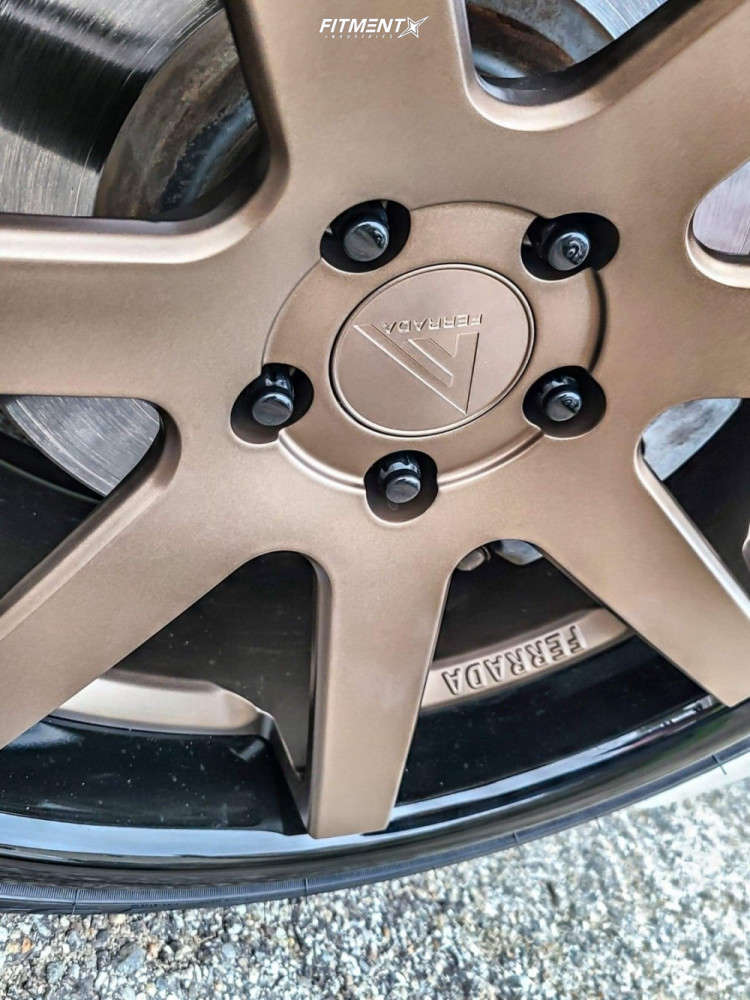 2017 Nissan Maxima S with 20x9 Ferrada FR1 and Toyo Tires 245x45 on ...