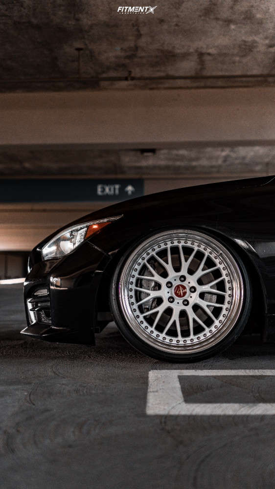 2014 INFINITI Q50 Sport with 20x9.5 Work Vsxx and Toyo Tires 245x35 on ...