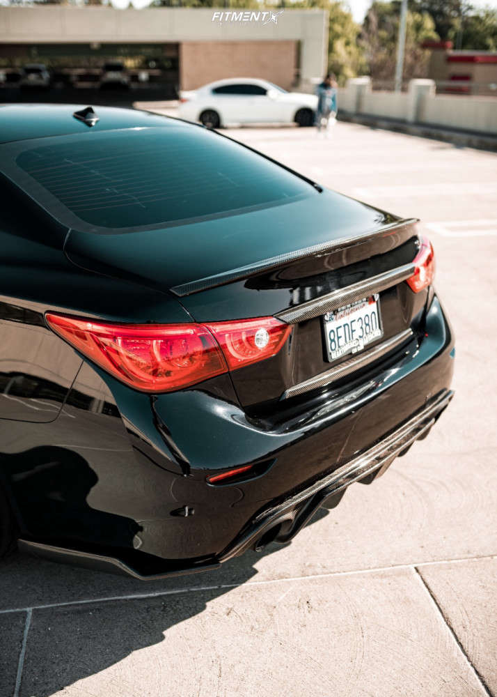 2014 INFINITI Q50 Sport with 20x9.5 Work Vsxx and Toyo Tires 245x35 on ...