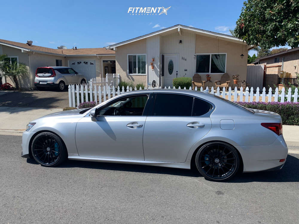 2014 Lexus GS350 Base with 19x9 HRE FlowForm Ff15 and Lexani 235x30 on ...
