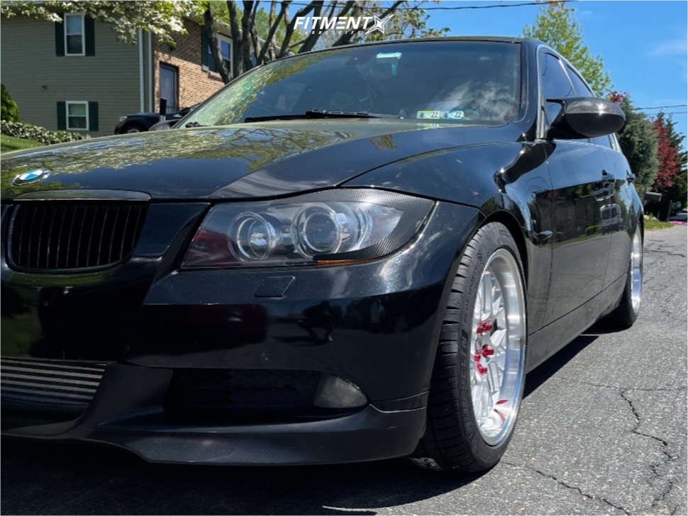 2007 BMW 335xi Base with 18x9.5 ESR Cs11 and Michelin 255x40 on ...