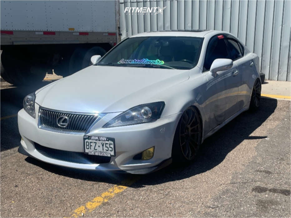 2009 Lexus IS250 Base with 19x9.5 AVID1 AV20 and Toyo Tires 225x40 on ...