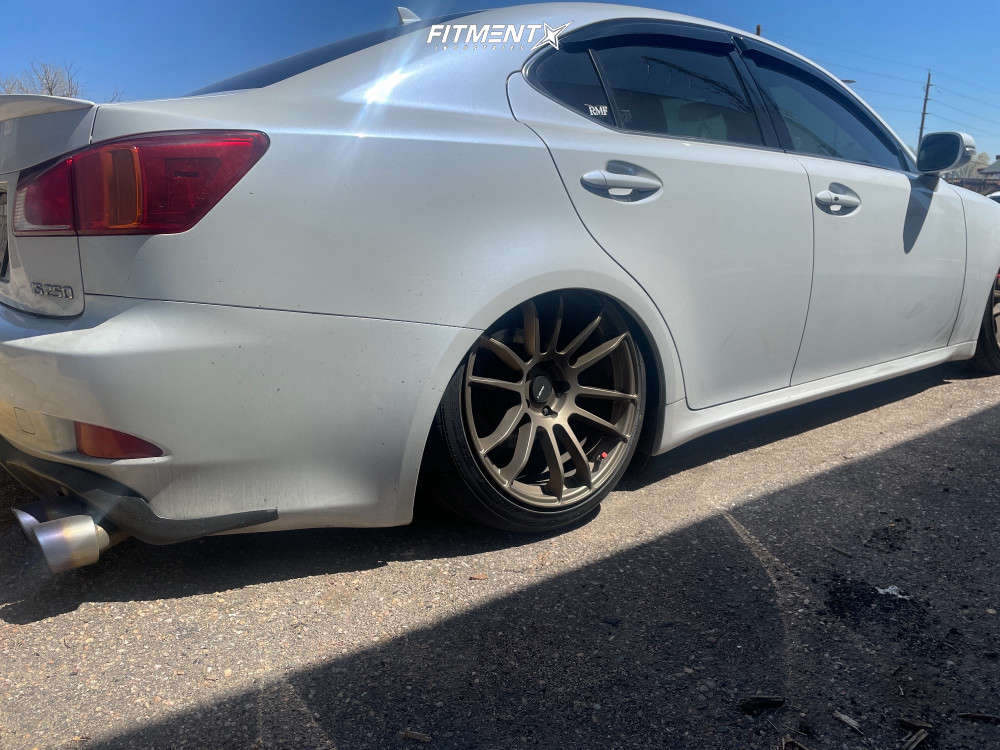2009 Lexus IS250 Base with 19x9.5 AVID1 AV20 and Toyo Tires 225x40 on ...