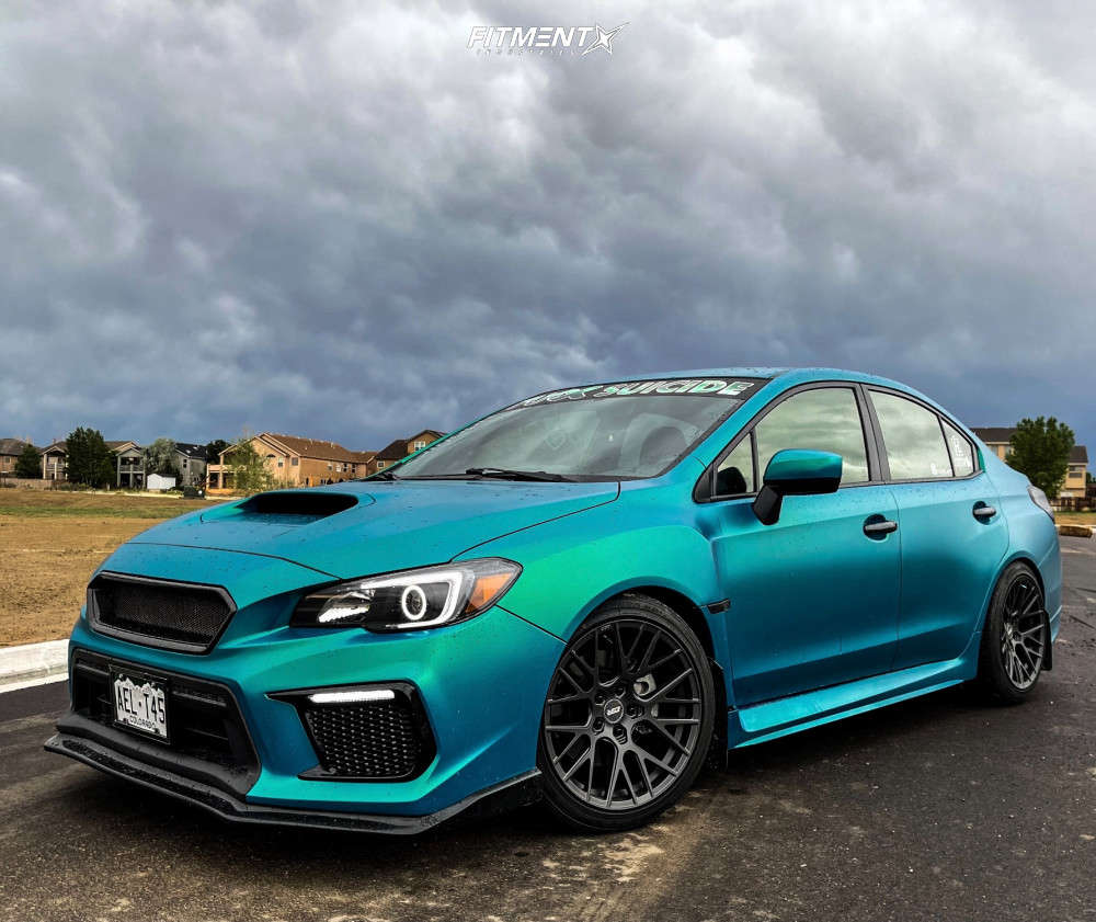 2019 Subaru WRX Base with 18x9.5 ESR Rf11 and Toyo Tires 245x40 on ...