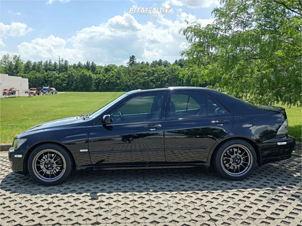 2004 Lexus IS300 Base with 17x8 Konig Hypergram and Bridgestone 215x45 ...