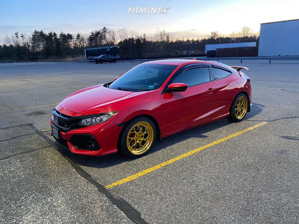 2017 Honda Civic Si with 18x8.5 Aodhan Ds01 and BFGoodrich 235x40 on ...