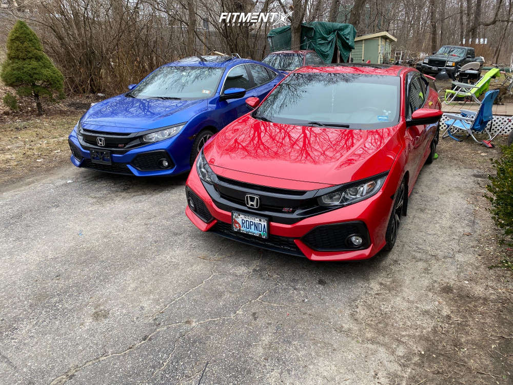 2017 Honda Civic Si with 18x8.5 Aodhan Ds01 and BFGoodrich 235x40 on ...