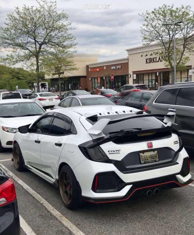 2018 Honda Civic Sport Touring with 18x9.5 Aodhan Ah08 and Continental ...