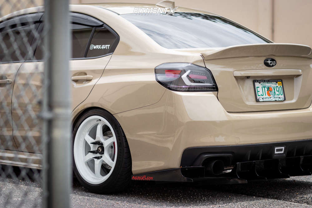 2015 Subaru WRX Base with 18x9 Cosmis Racing Xt-006r and Federal 235x40 ...