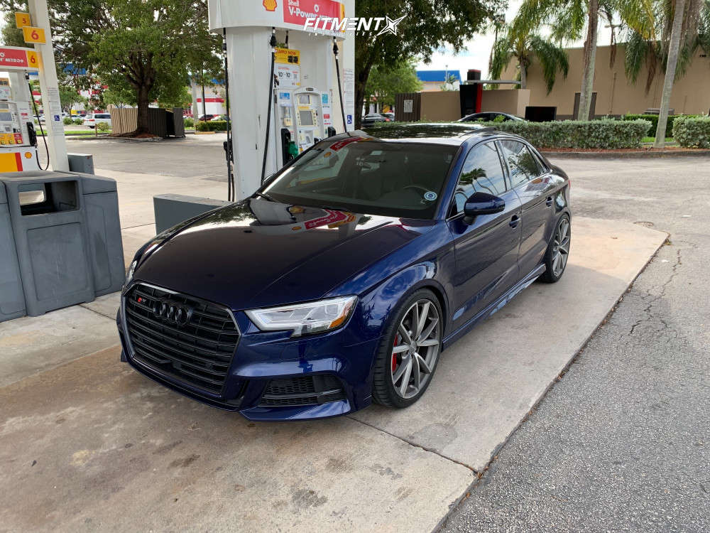 2017 Audi S3 Premium Plus with 19x8 OEM Wheels Speedline and Michelin ...