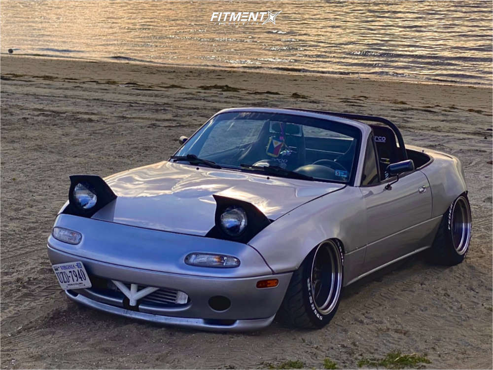 1991 Mazda Miata Base with 15x9 AutoStar Classic and Federal 225x45 on ...