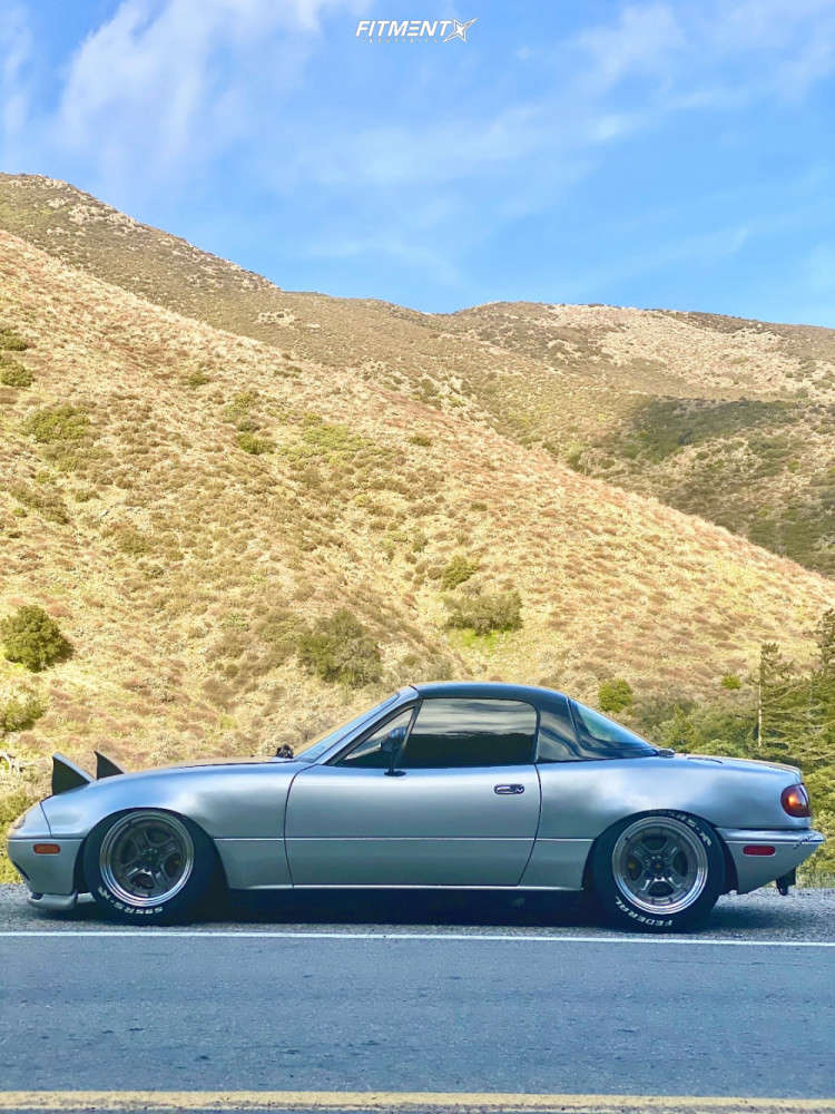 1991 Mazda Miata Base with 15x9 AutoStar Classic and Federal 225x45 on ...