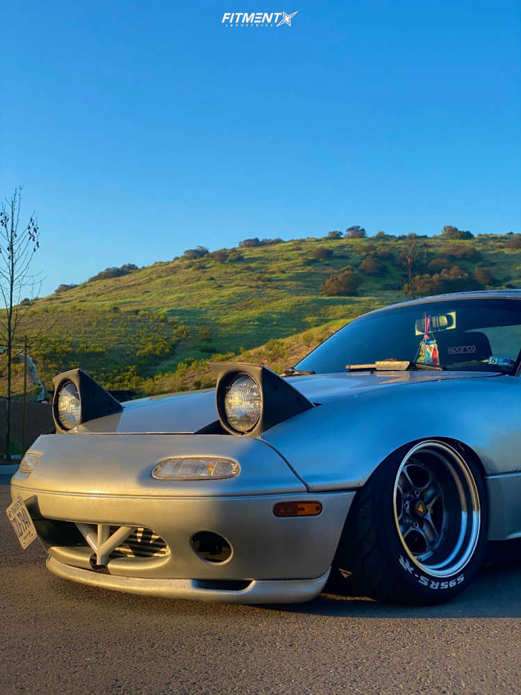 1991 Mazda Miata Base with 15x9 AutoStar Classic and Federal 225x45 on ...