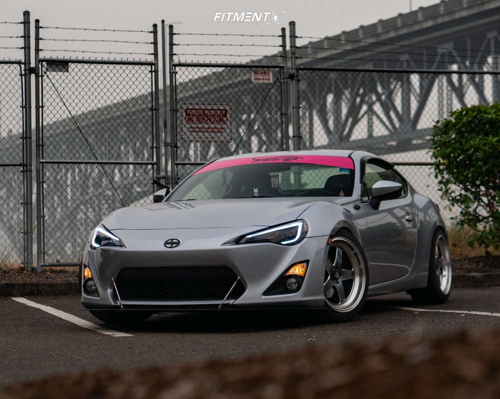 2016 Scion FR-S Base with 18x9 Cosmis Racing Xt-005r and Firestone ...