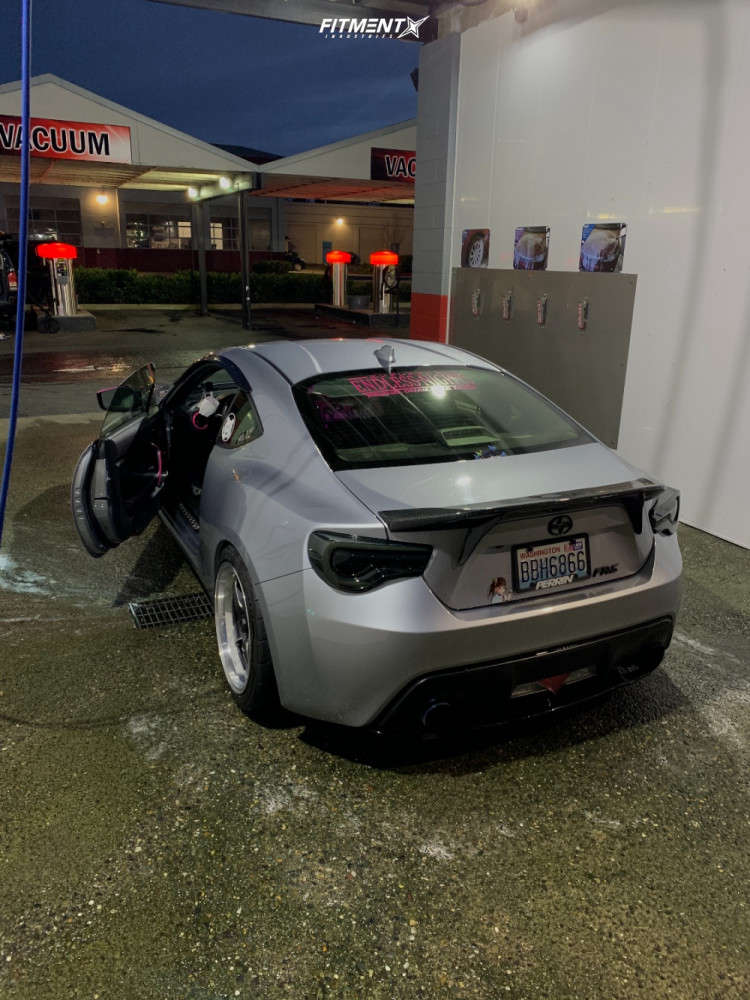 2016 Scion FR-S Base with 18x9 Cosmis Racing Xt-005r and Firestone ...