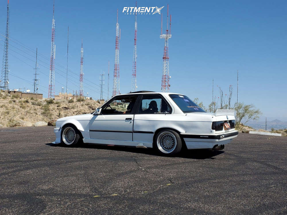 1989 BMW 325is Base with 15x9.5 ESM 002r and Hankook 195x50 on ...