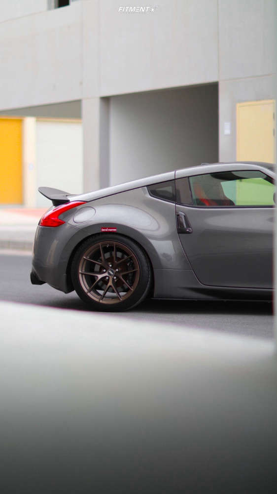 2012 Nissan 370Z Touring with 19x9.5 ESR Forged Rf2 and Nankang 255x35 ...