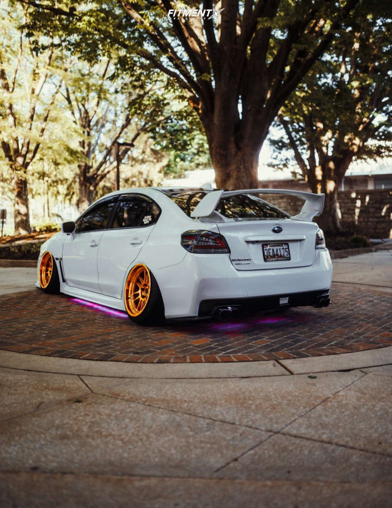 2017 Subaru WRX Limited with 18x9.5 Cosmis Racing Xt-206r and Nankang ...