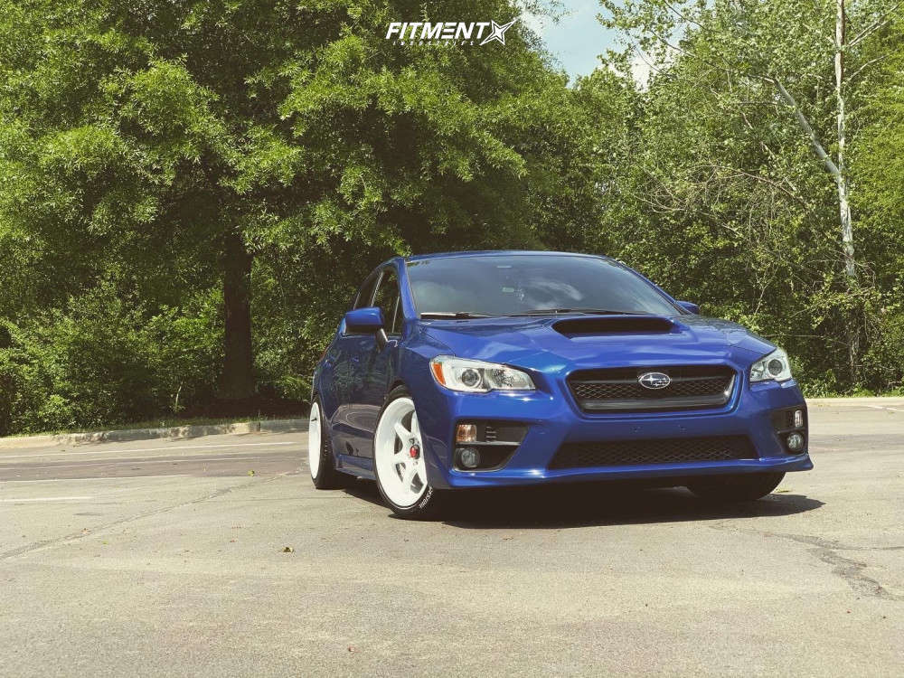 2017 Subaru WRX Premium with 18x9.5 Aodhan Ah08 and Bridgestone 245x40 ...