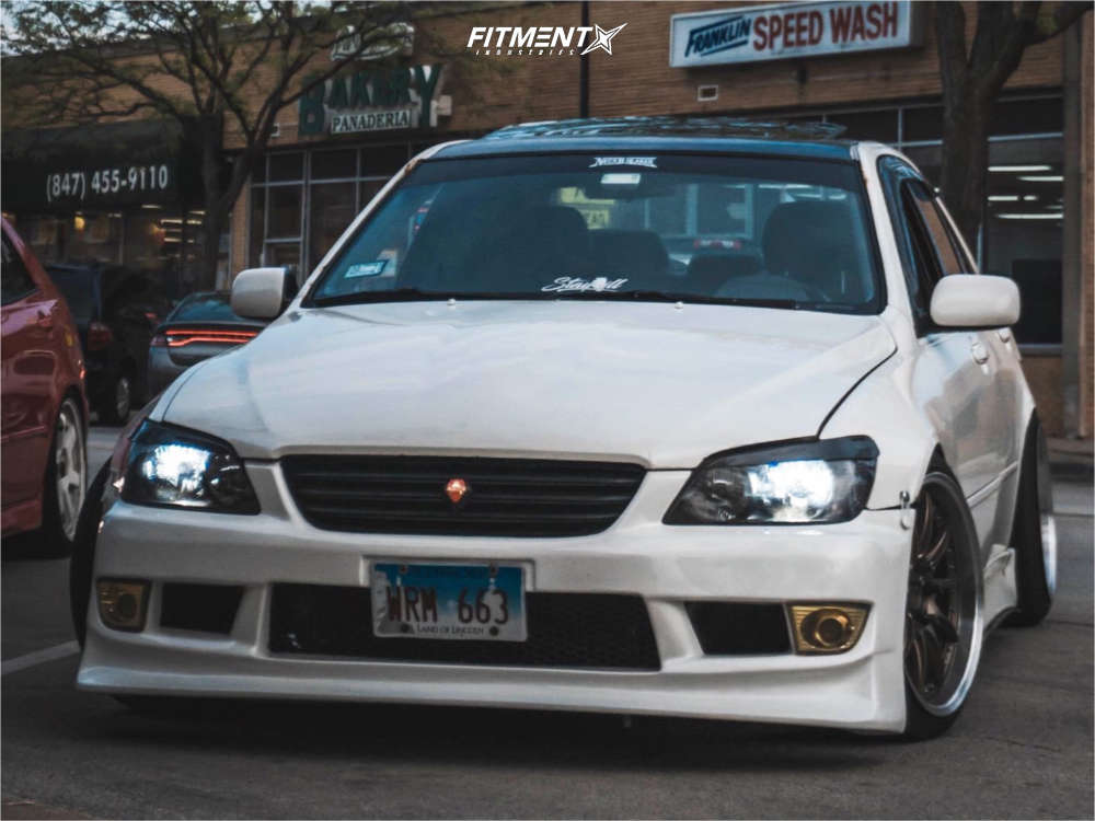 2001 Lexus IS300 Base with 18x8.5 Aodhan Ds07 and Achilles 205x40 on ...