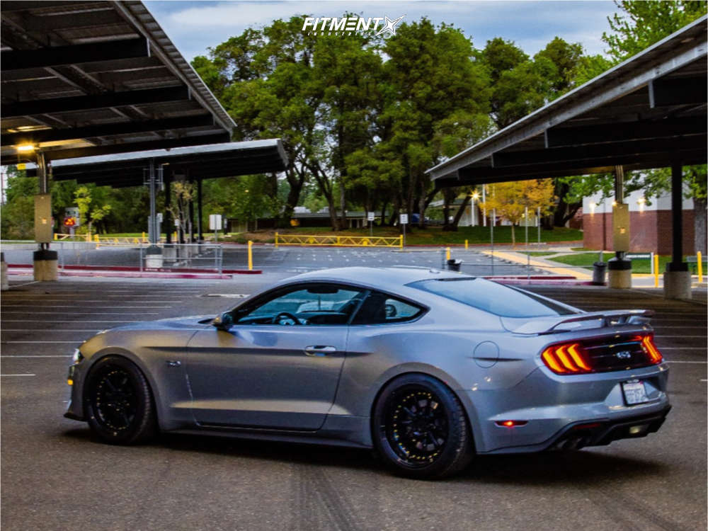 2020 Ford Mustang GT with 19x9.5 Aodhan Ds07 and Continental 245x40 on ...