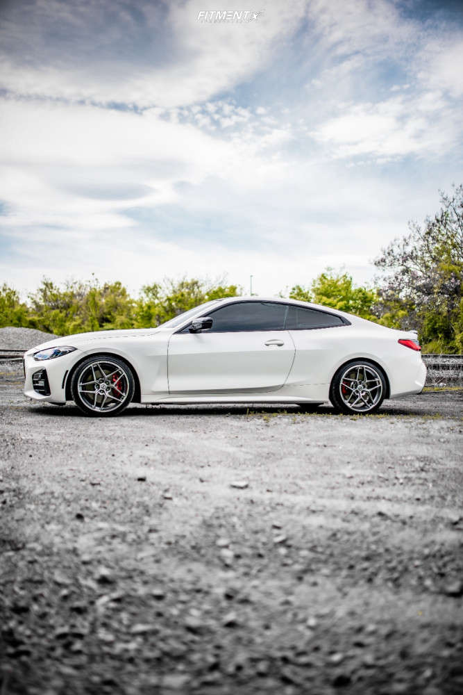 2021 BMW 430i XDrive Base with 19x9 HRE FlowForm Ff11 and Nitto 245x35 ...