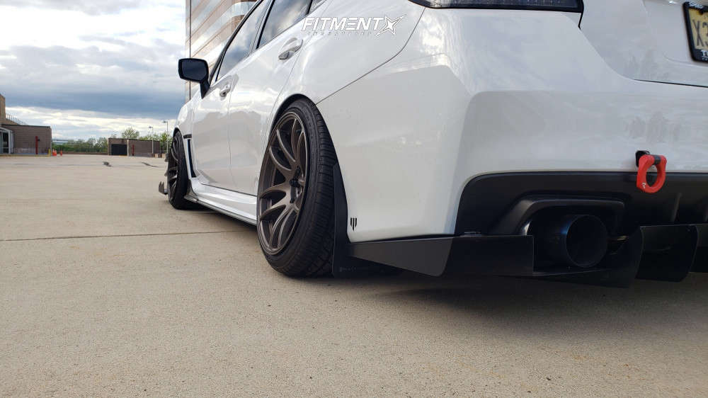 2020 Subaru WRX Premium with 18x10.5 ESR Sr08 and Bridgestone 255x35 on ...