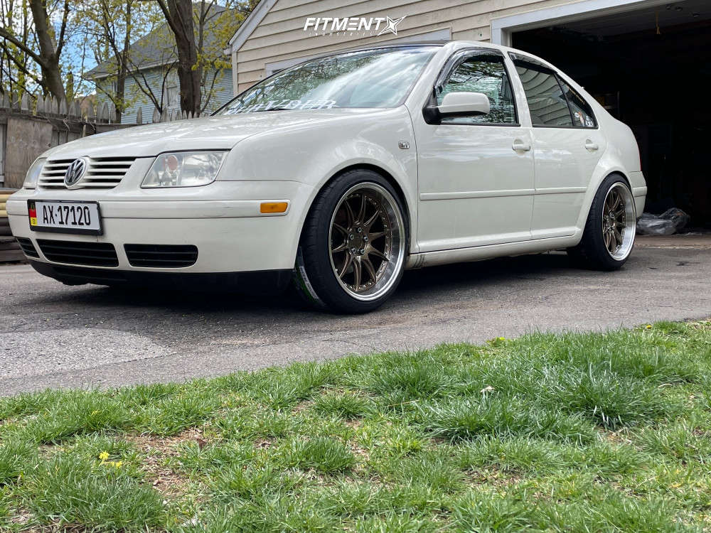 2003 Volkswagen Jetta GLS with 18x8.5 Aodhan Ds07 and Federal 225x40 on ...