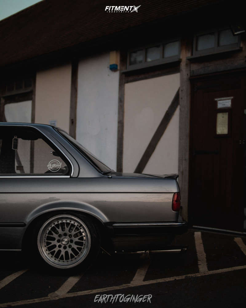 1987 BMW 320i Base with 15x8 Japan Racing Jr10 and Uniroyal 195x45 on ...