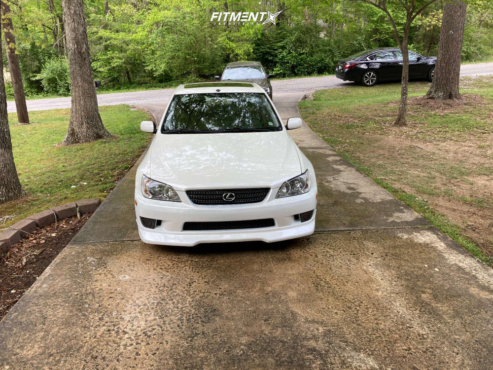 2002 Lexus IS300 E-Shift 4dr Sedan (3.0L 6cyl 5A) with 18x8.5 Aodhan ...