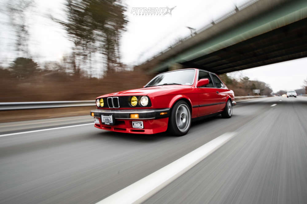 1987 BMW 325is Base with 16x8 Team Dynamics Pro Race 1.2 and Falken ...