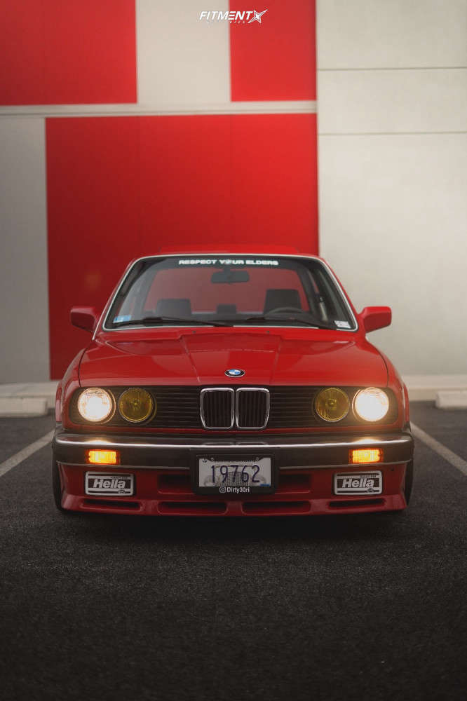 1987 BMW 325is Base with 16x8 Team Dynamics Pro Race 1.2 and Falken ...