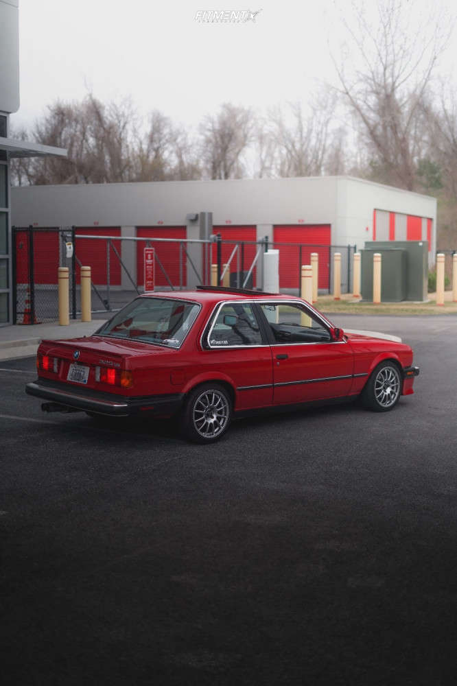 1987 BMW 325is Base with 16x8 Team Dynamics Pro Race 1.2 and Falken ...