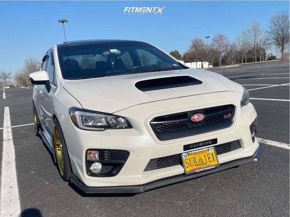 2016 Subaru WRX STI Limited with 18x9.5 Aodhan Ds02 and Hankook 245x35 ...