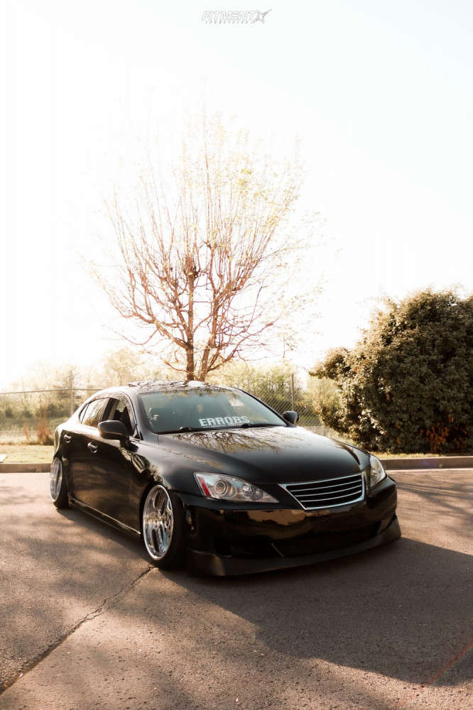 2007 Lexus IS250 Base with 18x10 Work Vs Sd and Achilles 225x40 on ...