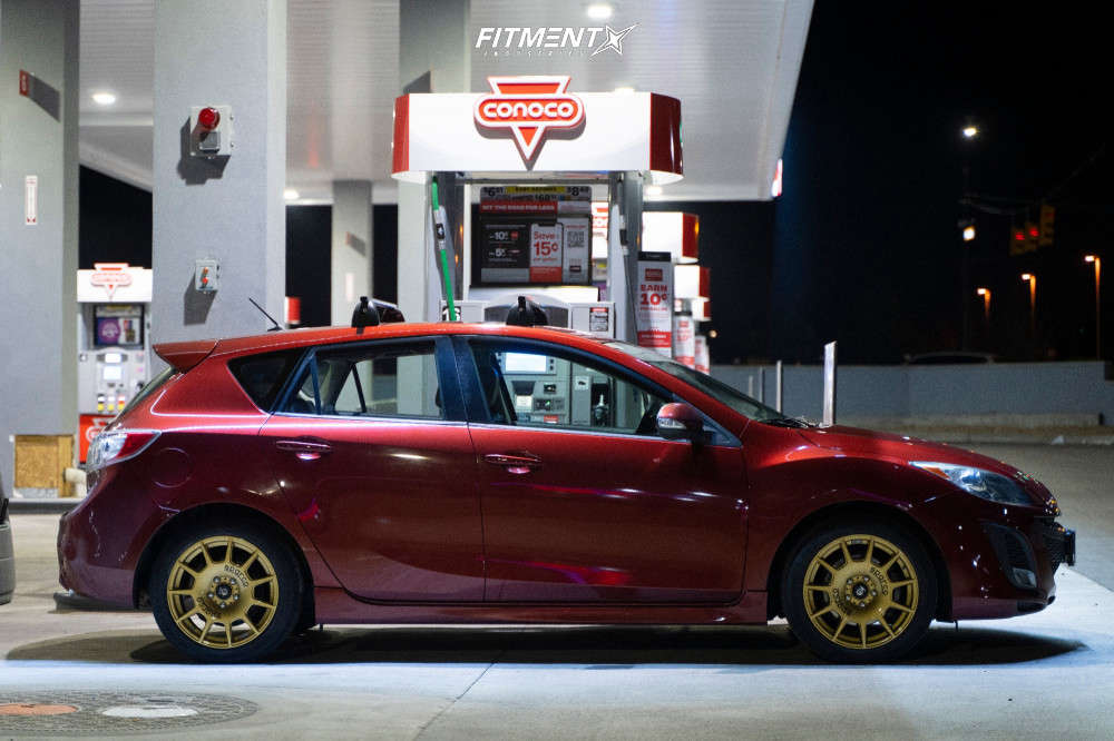 2010 Mazda 3 Sport GT with 17x7.5 Sparco Terra and General 205x50 on ...