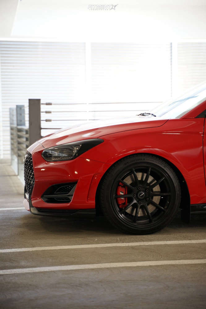 2020 Hyundai Veloster N Base with 18x8.5 Superspeed Rf03rr and Michelin ...