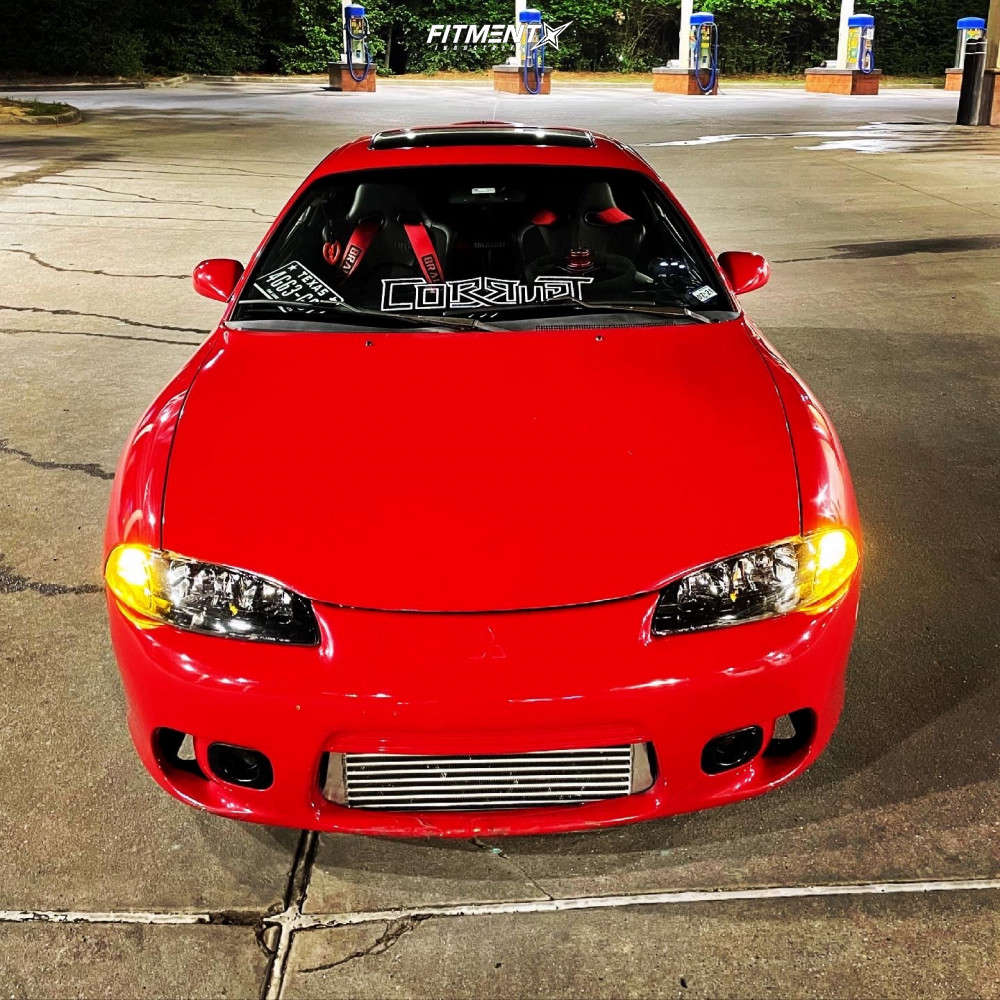 1997 Mitsubishi Eclipse GST with 18x9.5 Vordoven Forme 9 and Forceum ...