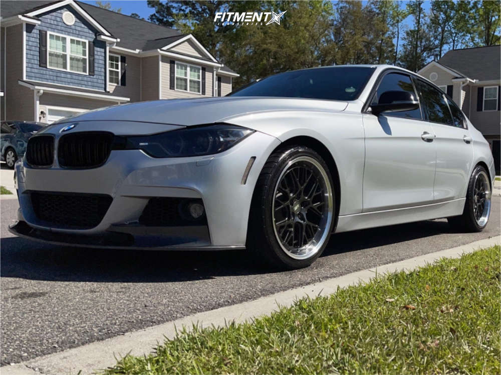 2013 BMW 328i Base with 19x8.5 ESR Cs11 and Federal 235x30 on Stock ...
