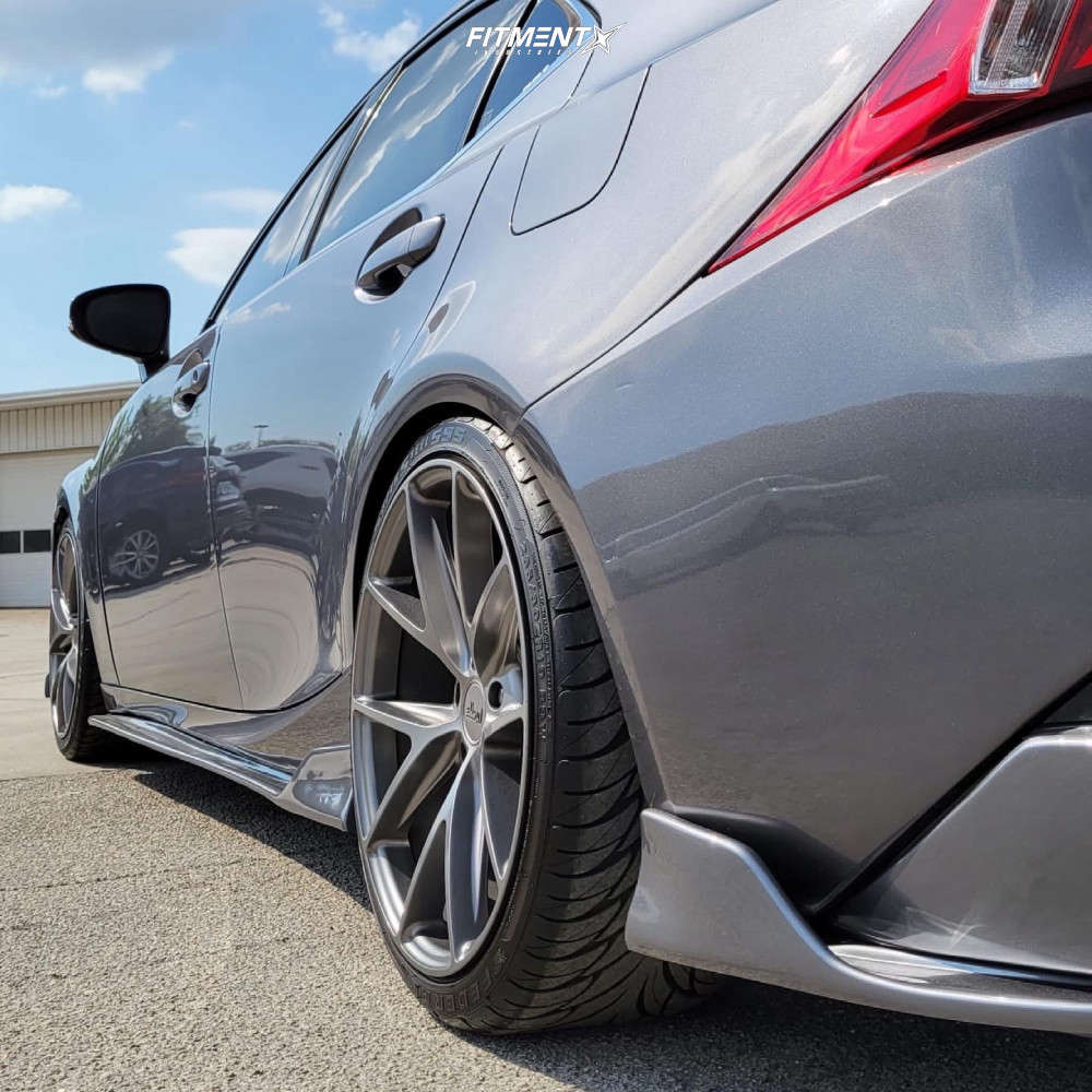 2015 Lexus IS350 F Sport with 19x8.5 Niche Misano and Federal 245x40 on ...